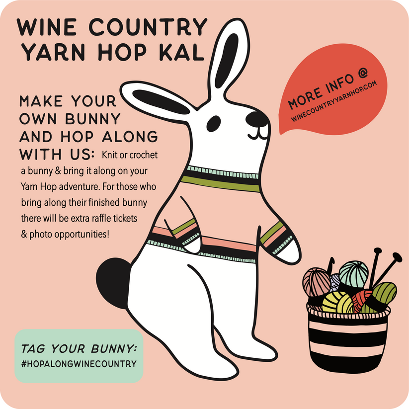 Bunny KAL- Make a Bunny! – WINE COUNTRY YARN HOP